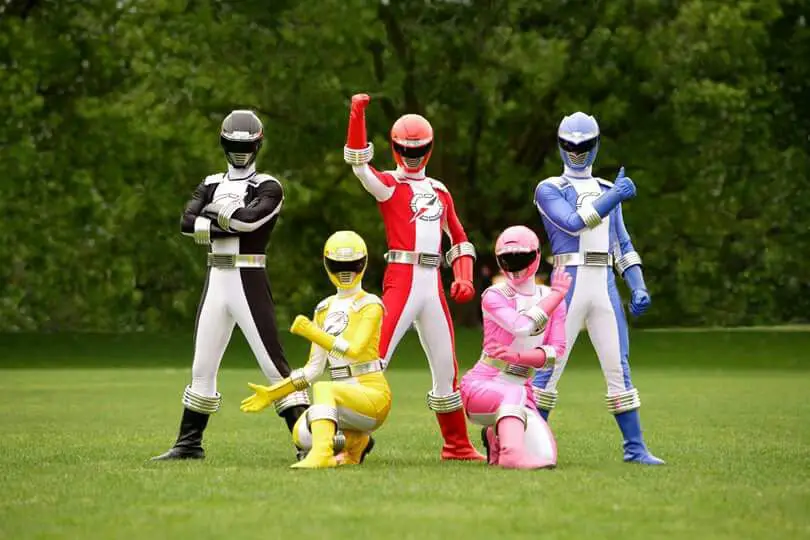 What martial arts are used in the Power Rangers? - BudoDragon